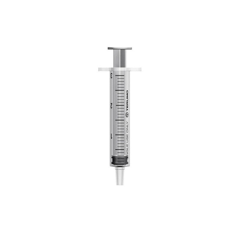 Jeringas sin aguja Terumo 3 ml - luer lock concéntrico - ss+03l1