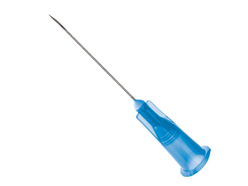 Needle bd microlances 23g - 0,60x25 mm - blue - pack 100 pcs.