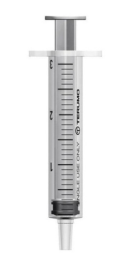 Terumo needleless syringes 3 ml - concentric luer lock - ss+03l1 ...